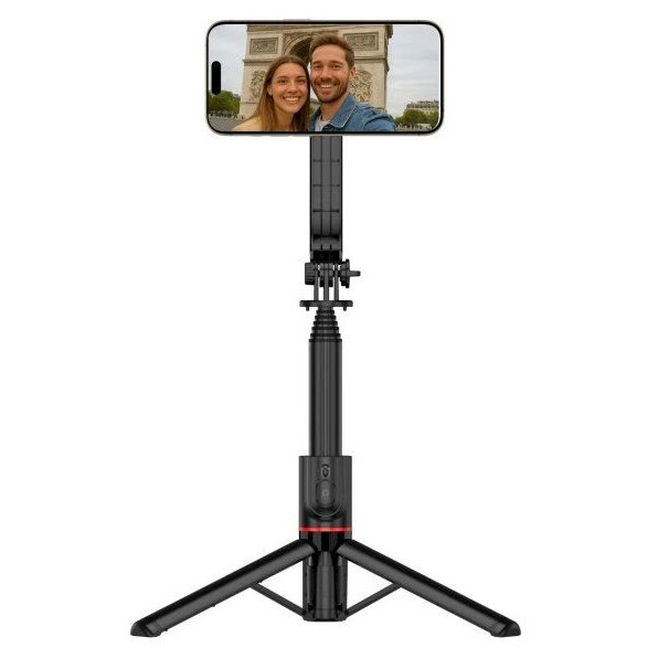 Băț de selfie Swissten Bluetooth selfie stick MagSafe Tripod | 4Camping.ro