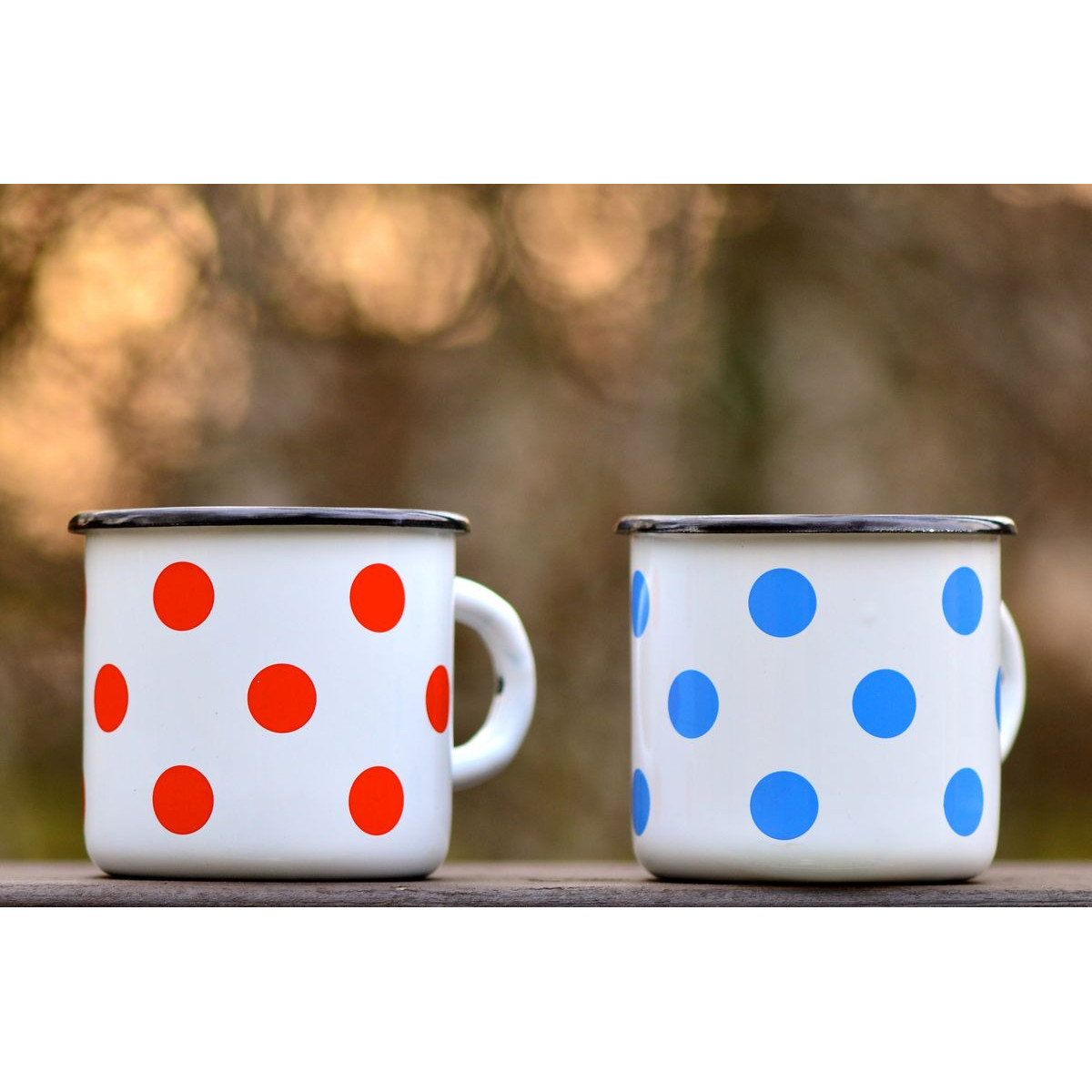 Cană Zulu Cană cu buline roșii | 4Camping.ro