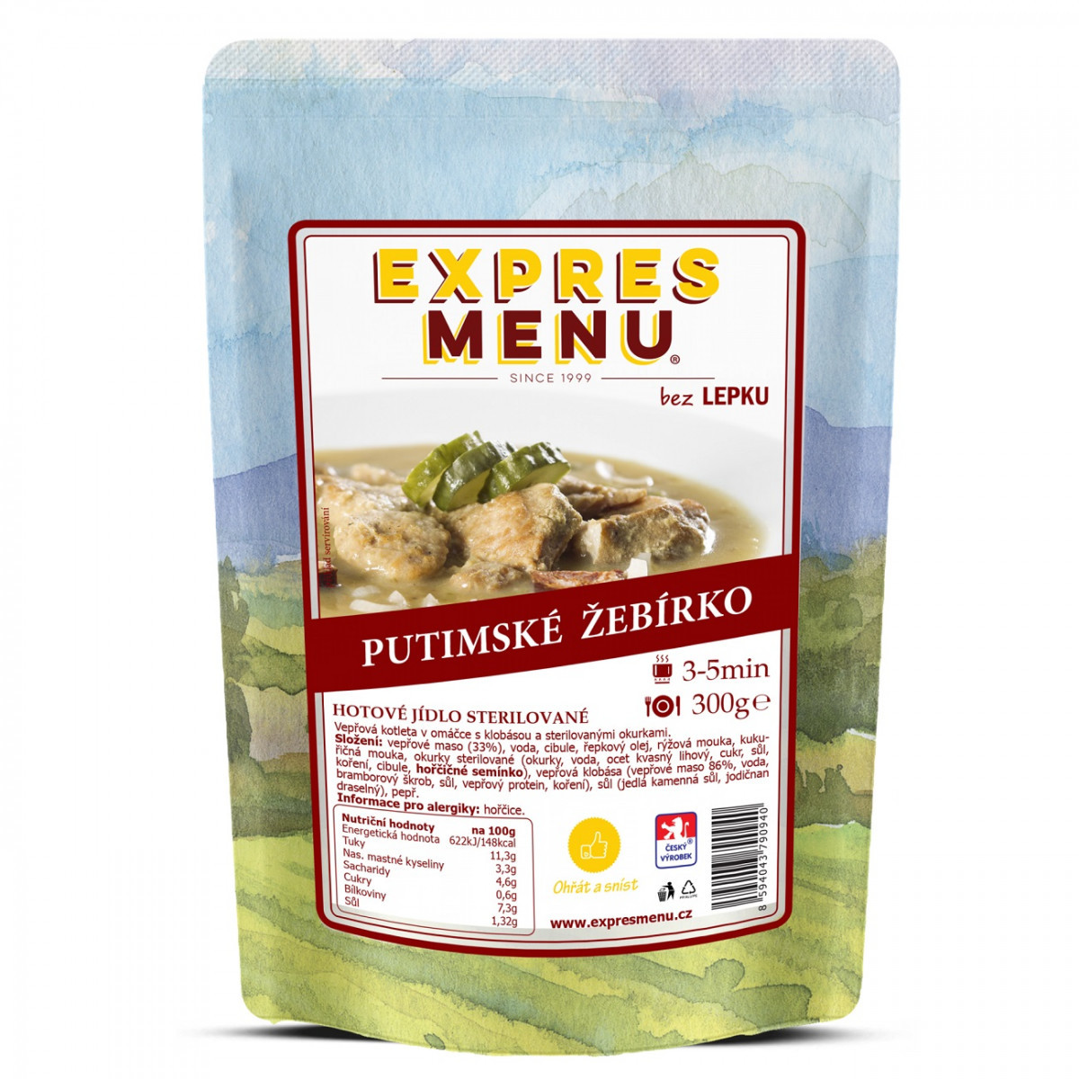 Fel principal Expres menu Coaste de porc 300 g | 4Camping.ro