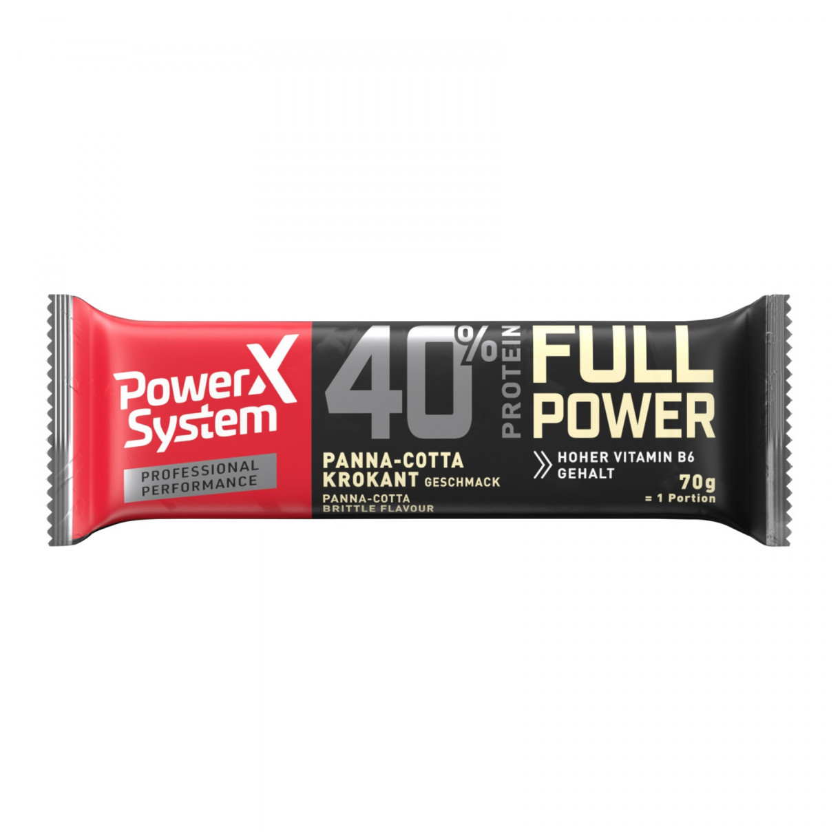 Baton Power System Professional Protein Bar 40% Panna-Cotta Brittle 70g ...