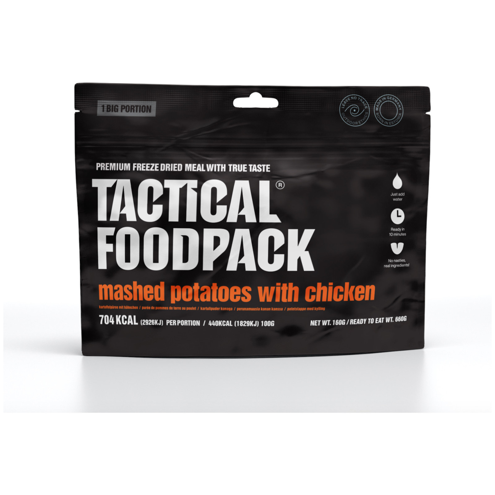 Fel principal Tactical Foodpack BIG Mashed Potatoes with Chicken 160g ...