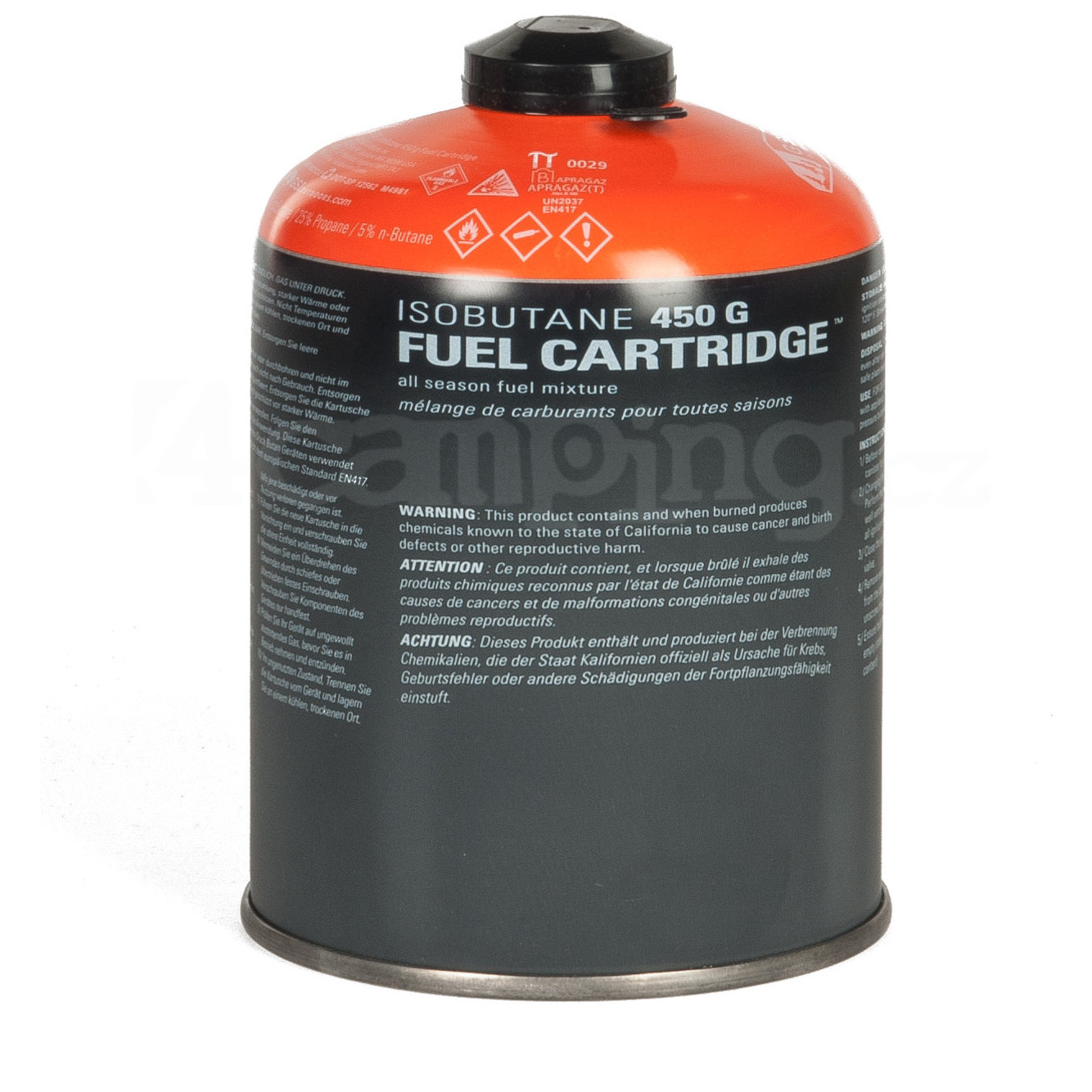 Cartuș cu filet GSI Outdoors Isobutane Gas Canister 450 g | 4Camping.ro